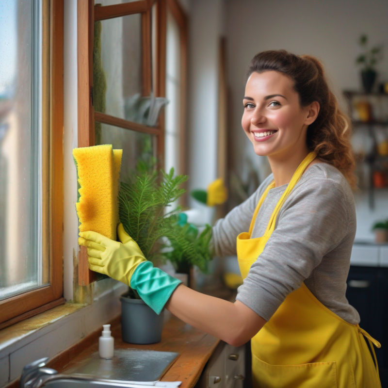 Natürlich putzen mit ätherischen Ölen : inkl. Rezepte und Anleitungen